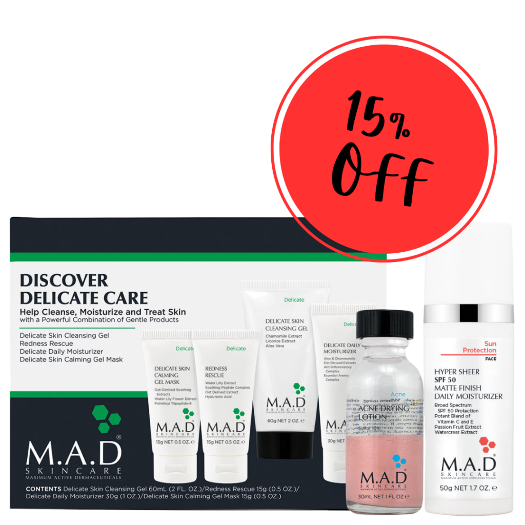 Ultimate Delicate Skin + Breakout Control Bundle | M.A.D Skincare
