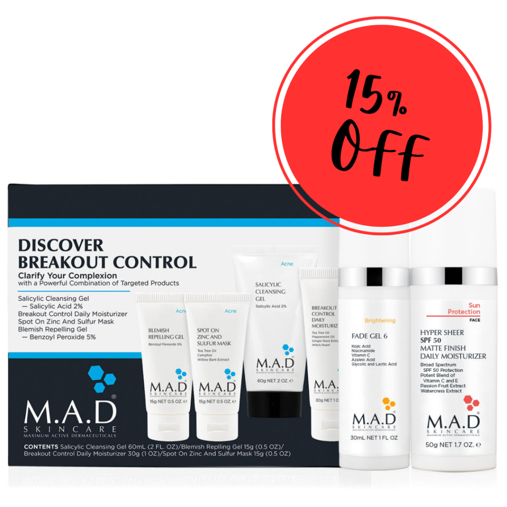 Ultimate Breakout Control + Brighter Skin Bundle | M.A.D Skincare